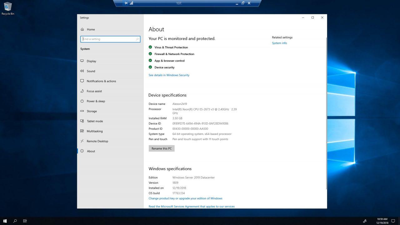 Windows Server 2019 In Azure Create Virtual Machine Aleson Itc