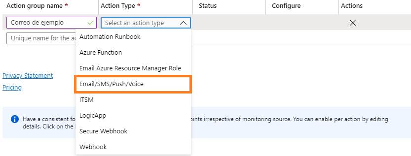 Creation of ALERTS using AZURE MONITOR - Aleson ITC