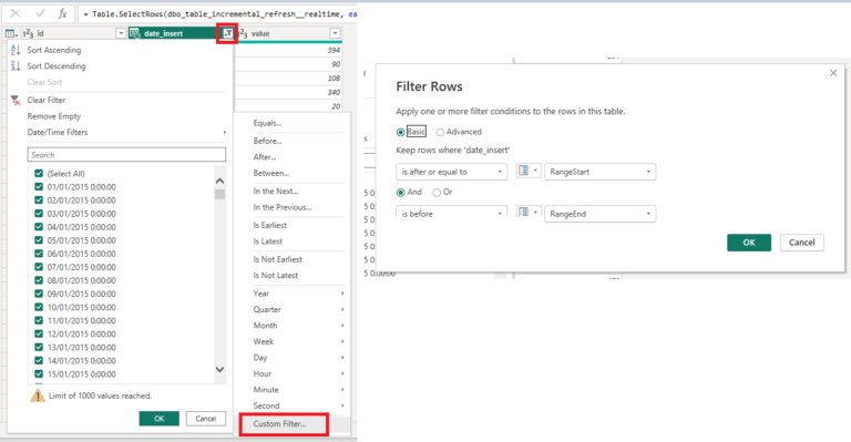 Incremental Refresh & Real Time with Direct Query in Power BI.